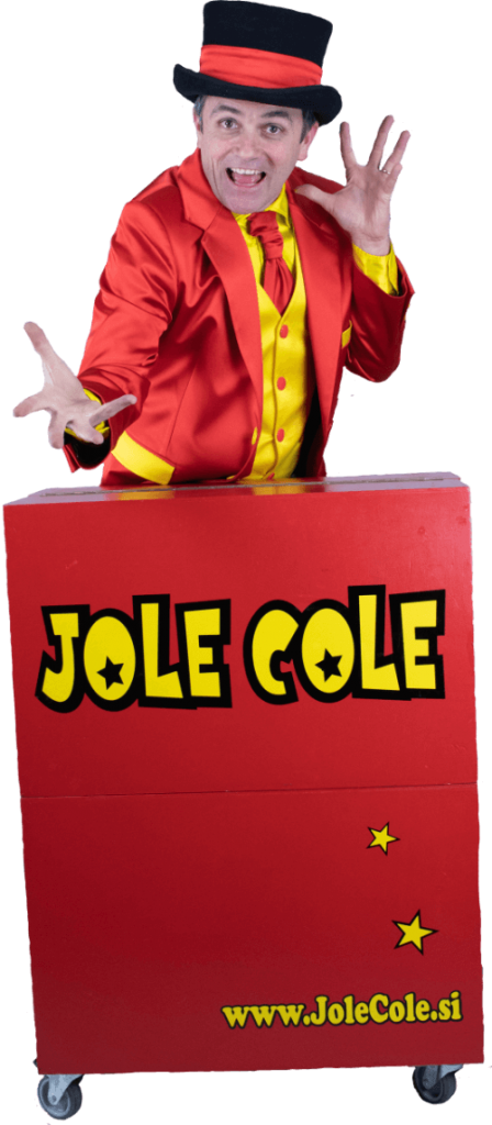 O Čarodeju | Čarovniku - Jole Cole čarovnik za otroke